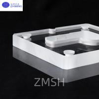 China Custom Shaped Fused Quartz Plates With Through Holes Optical for sale
