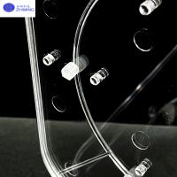 China Adjustable Wafer Box Transparent PC Wafer Carrier for Semiconductor Protection for sale