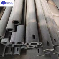 China Industrial SiC Vertical Furnace Tube High Thermal Conductivity & Corrosion Resistant for sale