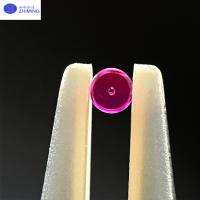 China Precision-Engineered Through-Hole Ruby Bearing with Extreme Hardness (Mohs 9) and Synthetic Single-Crystal Ruby for Minimizing Friction and Wear for sale