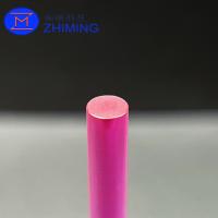China Synthetic Ruby Laser Rods (Cr:Al₂O₃) for Laser Equipment Length up to 200 mm for sale