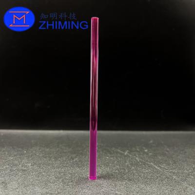 China Synthetic Ruby Laser Rods (Cr:Al₂O₃) for Laser Equipment Length up to 200 mm for sale