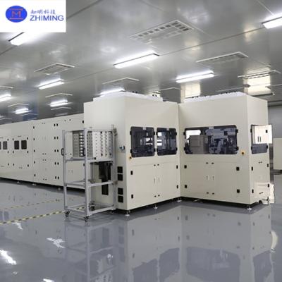 China Silicon / Silicon Carbide (SiC) Wafer Four-Stage Linked Polishing Automation Line (Integrated Post-Polish Handling Line) for sale