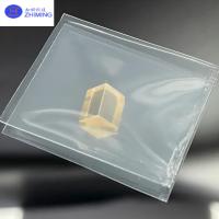 China TiO₂ Single Crystal Prism with 3-Side Polished Surfaces and <001>/<110> Orientation for Optical Research for sale