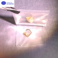 China TiO₂ Single Crystal Prism with 3-Side Polished Surfaces and <001>/<110> Orientation for Optical Research for sale