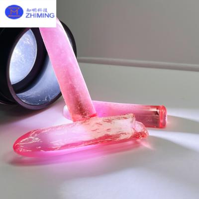China Flame-Fusion Sapphire Crystal (Morgan Pink) Jewelry gemstones Watch components for sale