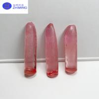 China Flame-Fusion Sapphire Crystal (Morgan Pink) Jewelry gemstones Watch components for sale