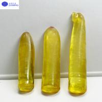 China Flame-Fusion Sapphire Crystal (Lemon Yellow) for sale