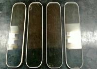China Industrial Sapphire Optical Windows Customized Plano Rectangle 193x60x7mmt for sale