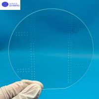 China TGV Glass Substrate  Through Glass Via Glass sapphire for sale