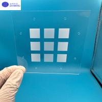China TGV Glass Substrate  Through Glass Via Glass sapphire for sale