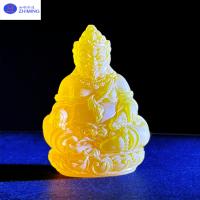 China YAG Crystal Buddha Statue Yttrium Aluminum Garnet gemstone for sale