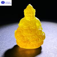 China YAG Crystal Buddha Statue Yttrium Aluminum Garnet gemstone for sale