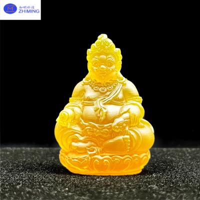 China YAG Crystal Buddha Statue Yttrium Aluminum Garnet gemstone for sale