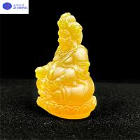 China YAG Crystal Buddha Statue Yttrium Aluminum Garnet gemstone for sale