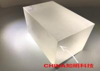 China customized  rough sapphire optical cube blocks for optical spherical cover for sale
