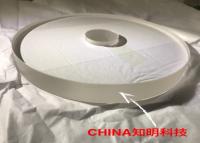 China Aspherical Dome Sapphire Optical Windows Dia150mm With Hole Tolerance ±0.1mm for sale