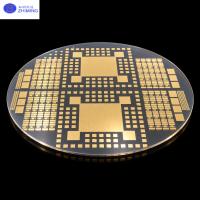 China Metallized Sapphire Substrates RF and Microwave Microelectronic Devices for sale