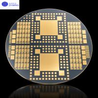 China Metallized Sapphire Substrates RF and Microwave Microelectronic Devices for sale