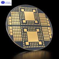 China Metallized Sapphire Substrates RF and Microwave Microelectronic Devices for sale