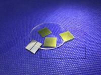 China Customized Size Silicon Carbide Wafer 10x10x0.5mm 4H-N SiC Crystal Chips for sale