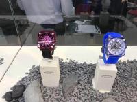 China Thickness 3.75mm Sapphire Crystal Watch Case Blue 9H High Hardness Abrasion Resistance for sale