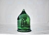 China Green Laser Sapphire Crystal Artificial Single For Watch Glass Customized Size for sale