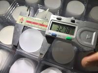 China 39/40/45mm A Axis Sapphire Crystal Watch Face , Crystal Watch Face Rough Plate for sale