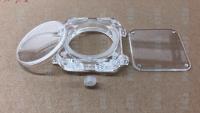 China 30-50mm Transparent Sapphire Crystal Watch Case Plate For Wrist Watch Optical Glass for sale
