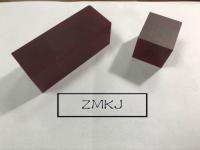 China 36x36x60mmt Red Laser Sapphire Crystal Cr3+Doped Cr Al2O3 Block Customized Size for sale