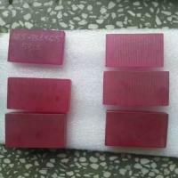 China 36x36x60mmt Red Laser Sapphire Crystal Cr3+Doped Cr Al2O3 Block Customized Size for sale