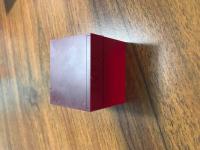 China High Frequency Sapphire Single Crystal Titanium Doped Red Density 3.98 G/Cm3 for sale