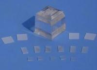 China 10x10 mmt Tellurium Oxide TeO2 Crystals , Crystal Wafer Substrate TeO2 for sale