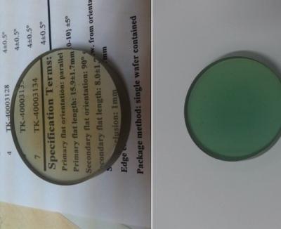 China 4H-N Semi Transparent Sapphire Substrate , SiC Crystal Ingot Optical Widows Lens for sale