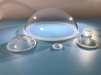 China Hemisphere Sapphire Crystal Dome Optical 150mm 76mm 50mm Polished Customized for sale