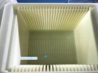 China 2inch 3inch 4inch PP Wafer Carrier Box  For Square Wafer Substrates for sale