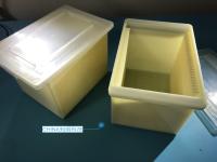 China 2inch 3inch 4inch PP Wafer Carrier Box  For Square Wafer Substrates for sale