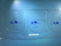 China 10x10/7x7mm Scientific Lab Equipment Sapphire Glass Laser Cutting Camera Protective Lens for sale
