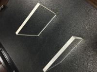 China Transparent Sapphire Windows , Sapphire Lens Plano Rectangle 116x116x8.3mmt for sale