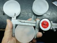 China High Temperature Resistance Sapphire Glass Window For Laser Cure Device for sale