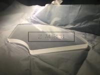 China Fan Shaped Sector Sapphire Lens Optical Window Glass 6.25mm Thickness 9.0 Hardness for sale