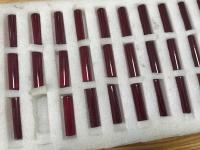 China Customized Ruby Sapphire Polished Rod Ingot Ky Growth Method Diameter 1 - 120mm for sale