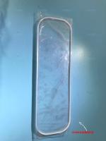 China Industrial Sapphire Optical Windows Customized Plano Rectangle 193x60x7mmt for sale