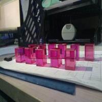 China Red Color Titanium Doped Sapphire Doped Sapphire Single Crystal Lens For Laser Device for sale