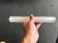 China Al2O3 Single Crystal Sapphire Pipe Sapphire Optical Tube Lens Outer Diameter 30mm for sale
