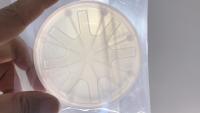 China Colorless Transparent Silicon Carbide Wafer High Purity Silicon Carbide SiC Wafers Lens for sale