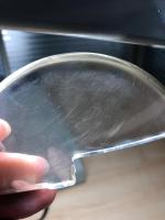China Colorless Transparent Silicon Carbide Wafer High Purity Silicon Carbide SiC Wafers Lens for sale