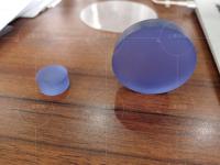 China Wearable Sapphire Optical Windows Sapphire Glass Lens Anti High Temperature for sale