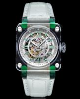 China Transparent Color Sapphire Crystal Watch Case Al2O3 Single Crystal Hardness 9.0 for sale