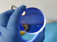 China Synthetic Ruby Sapphire Block Colored Sapphire Lens Diameter 1 - 120mm for sale